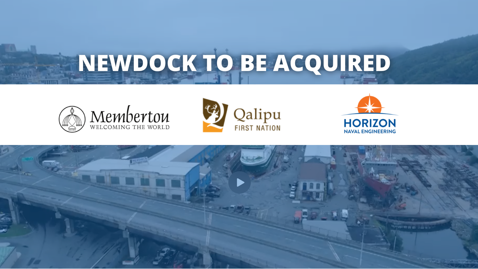 Newdock Acquired by Indigenous Partnership: Membertou, Qalipu First ...